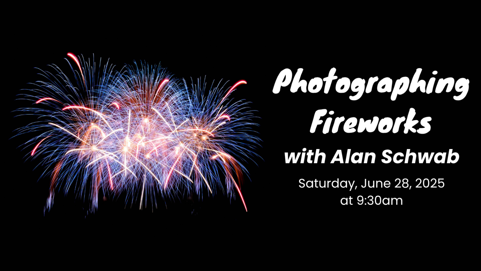 4th of July: Alan's Guide to Photographing Fireworks - Bergen County ...